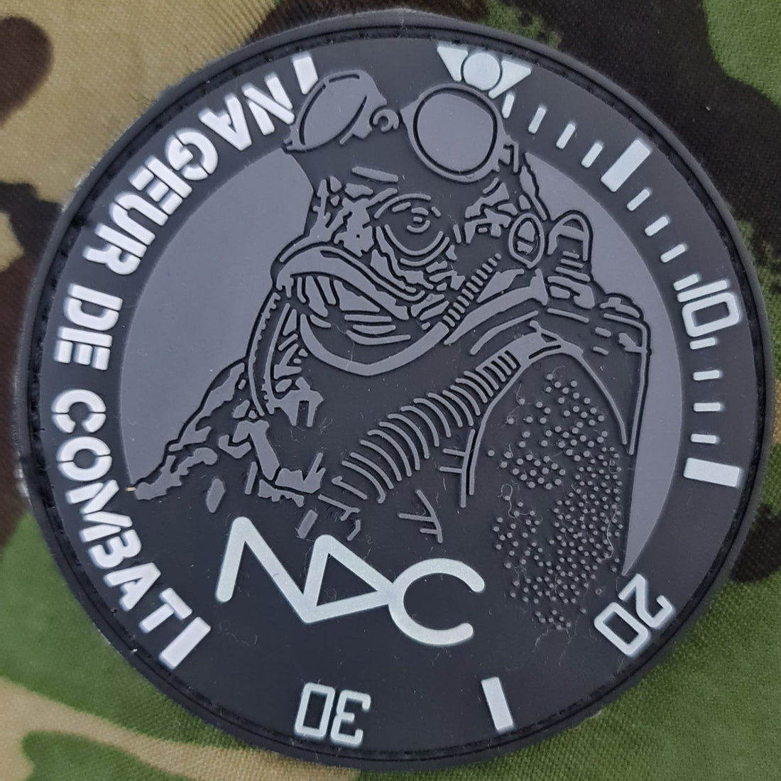 NDC X Deepsea Locker PVC velcro patch – NDC Straps