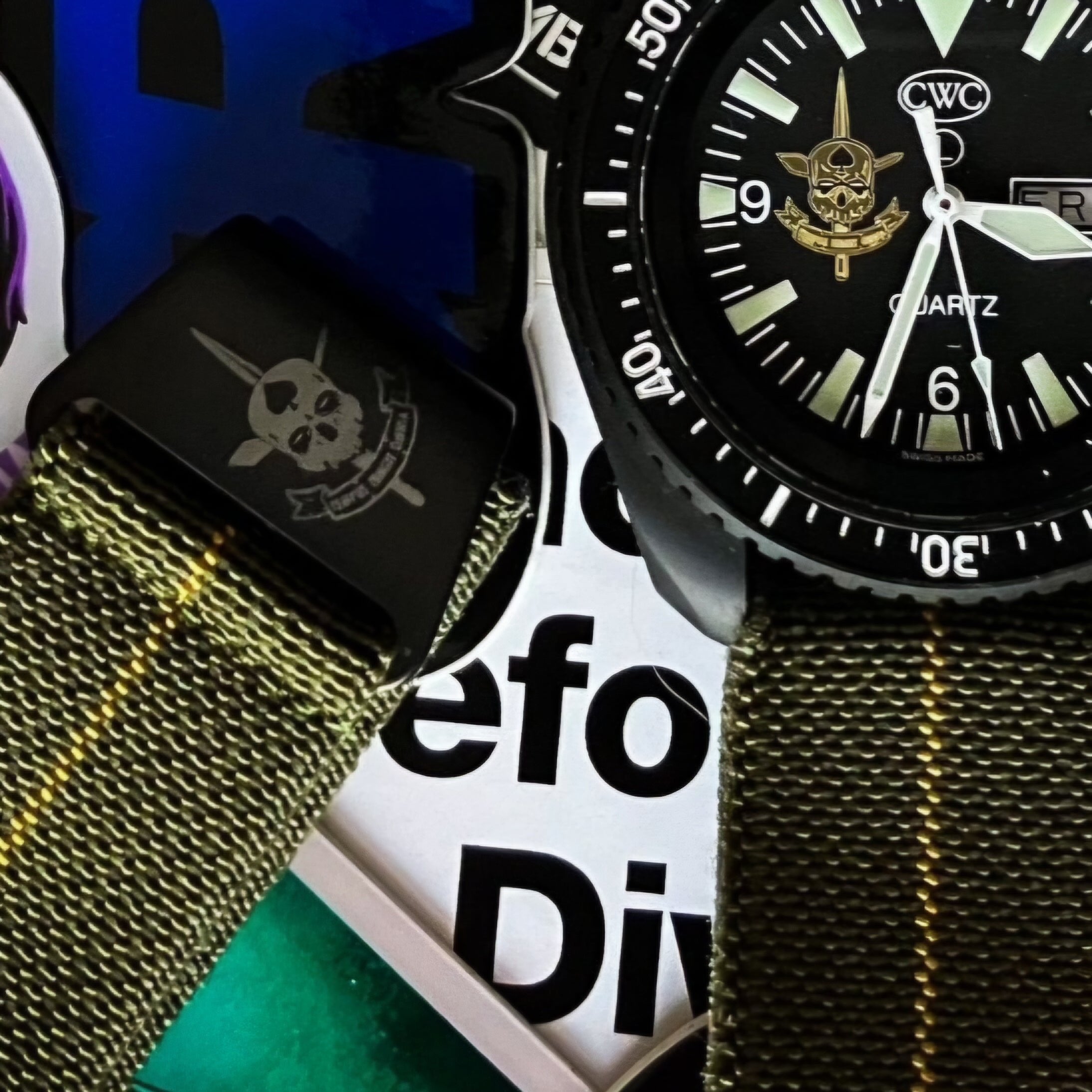 NDC® X Sketchy Boyz Watch Club™ parachute elastic strap – NDC Straps