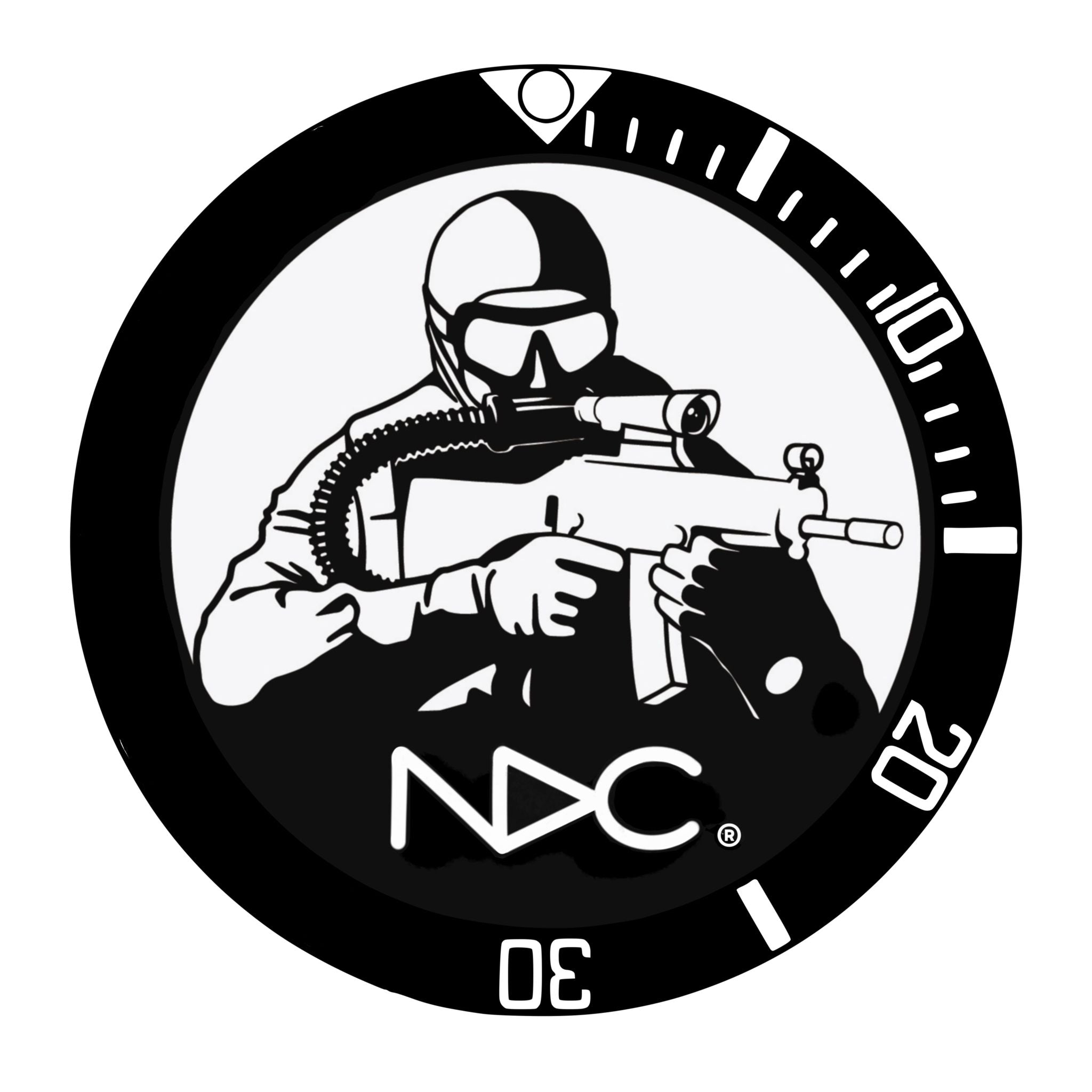 NDC Combat Diver stickers - pack of 5 – NDC Straps