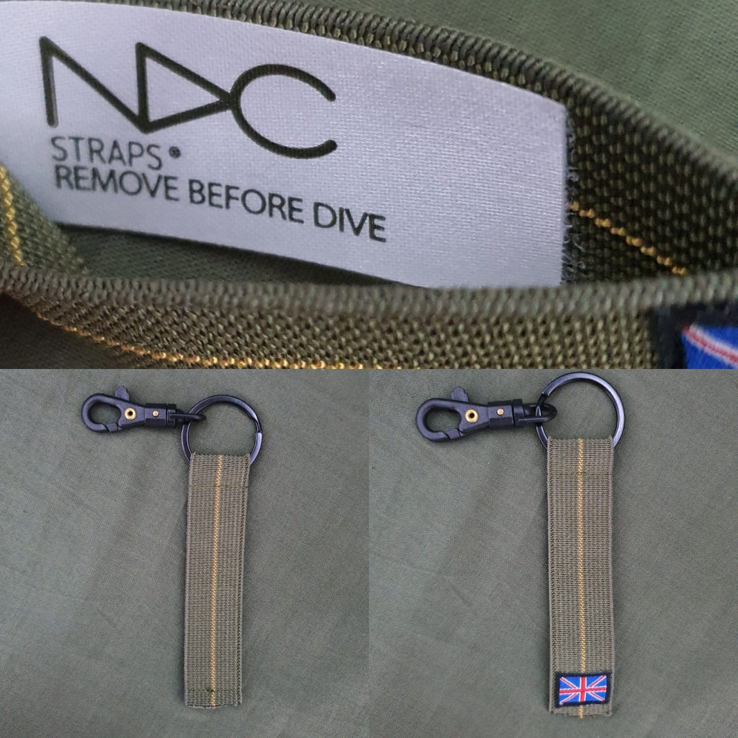 NDC® Straps The real Marine Nationale Parachute elastic watch straps ...